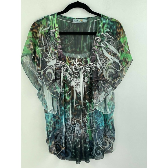 Unity World Wear | Tops | Unity World Sublimation Top Blouse Large ...